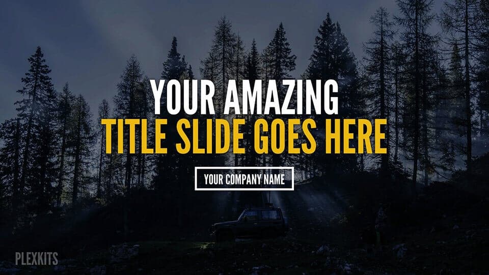 PowerPoint Title Slide Template Pack 167 PPT Slides