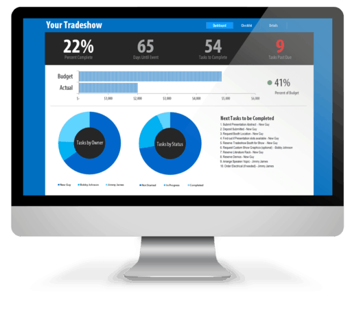Trade Show Checklist Planning Template (Excel Template)