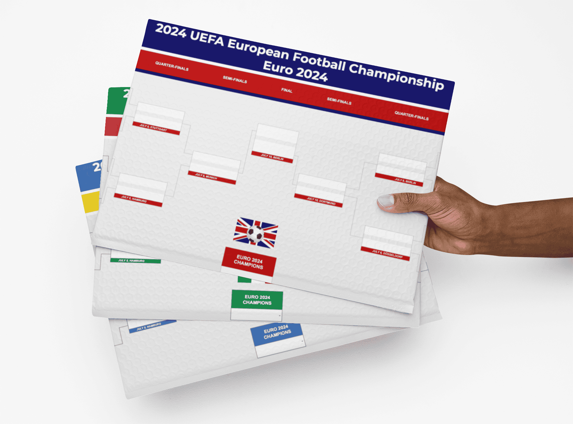 UEFA EURO 2024 Bracket Google Sheets & Excel - Euro 2024